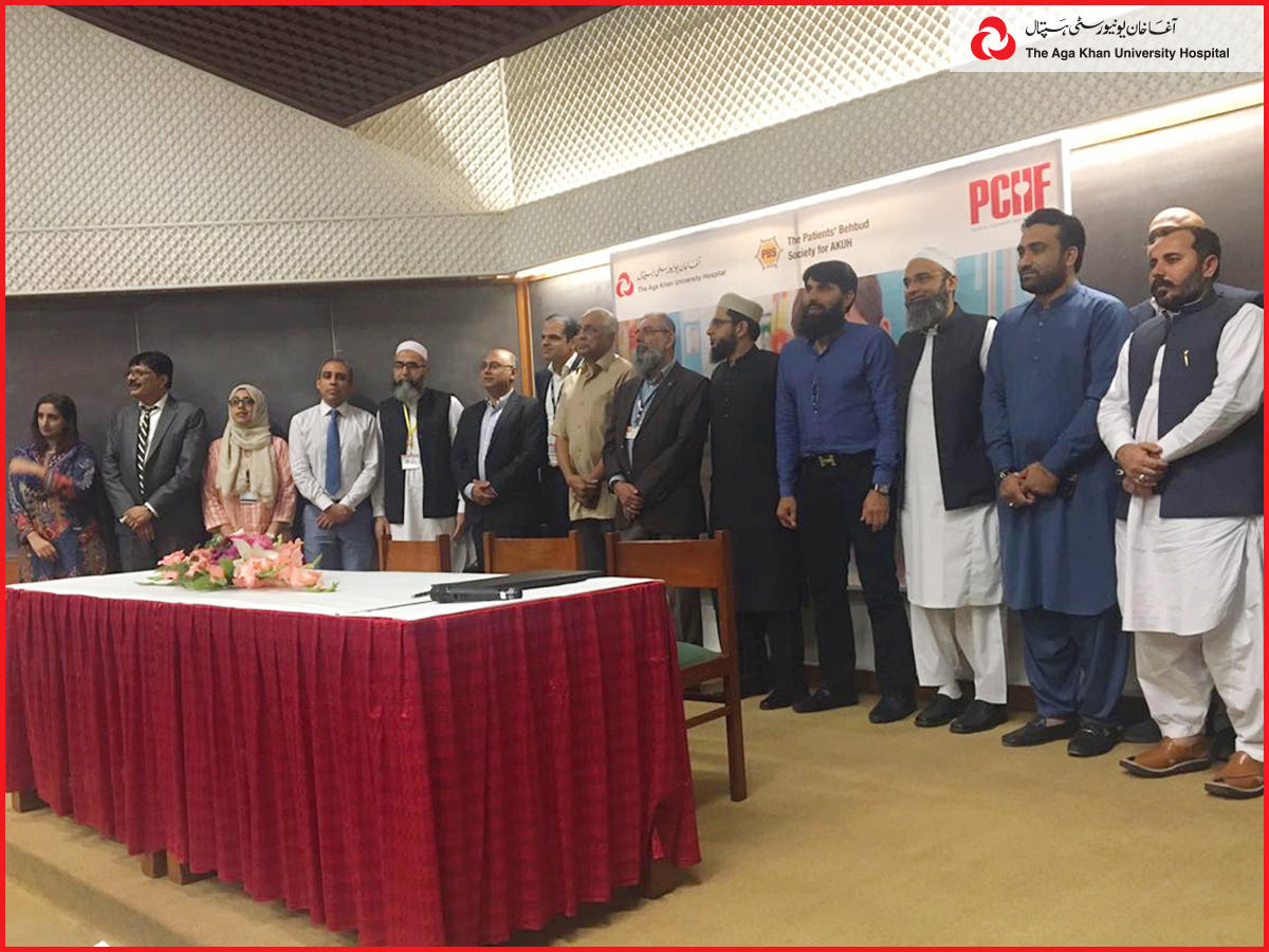 AKUH Patient Behbud Society signs agreement with Pakistan Children’s ...