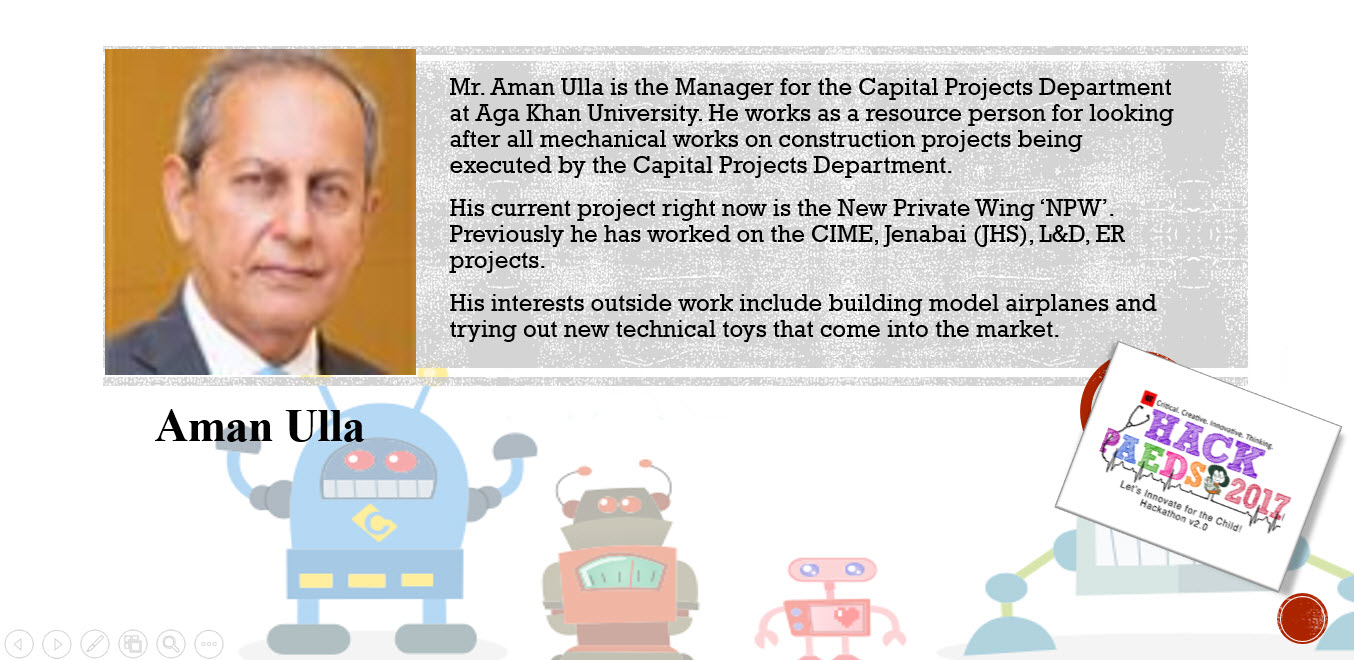 Hackathon 2017 Speaker/Mentor Profiles